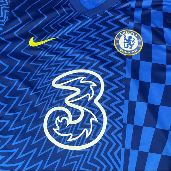 Nike | Shirts | Nike Chelsea Fc Home Soccer Jerseykit 222022 Blueyellow ...